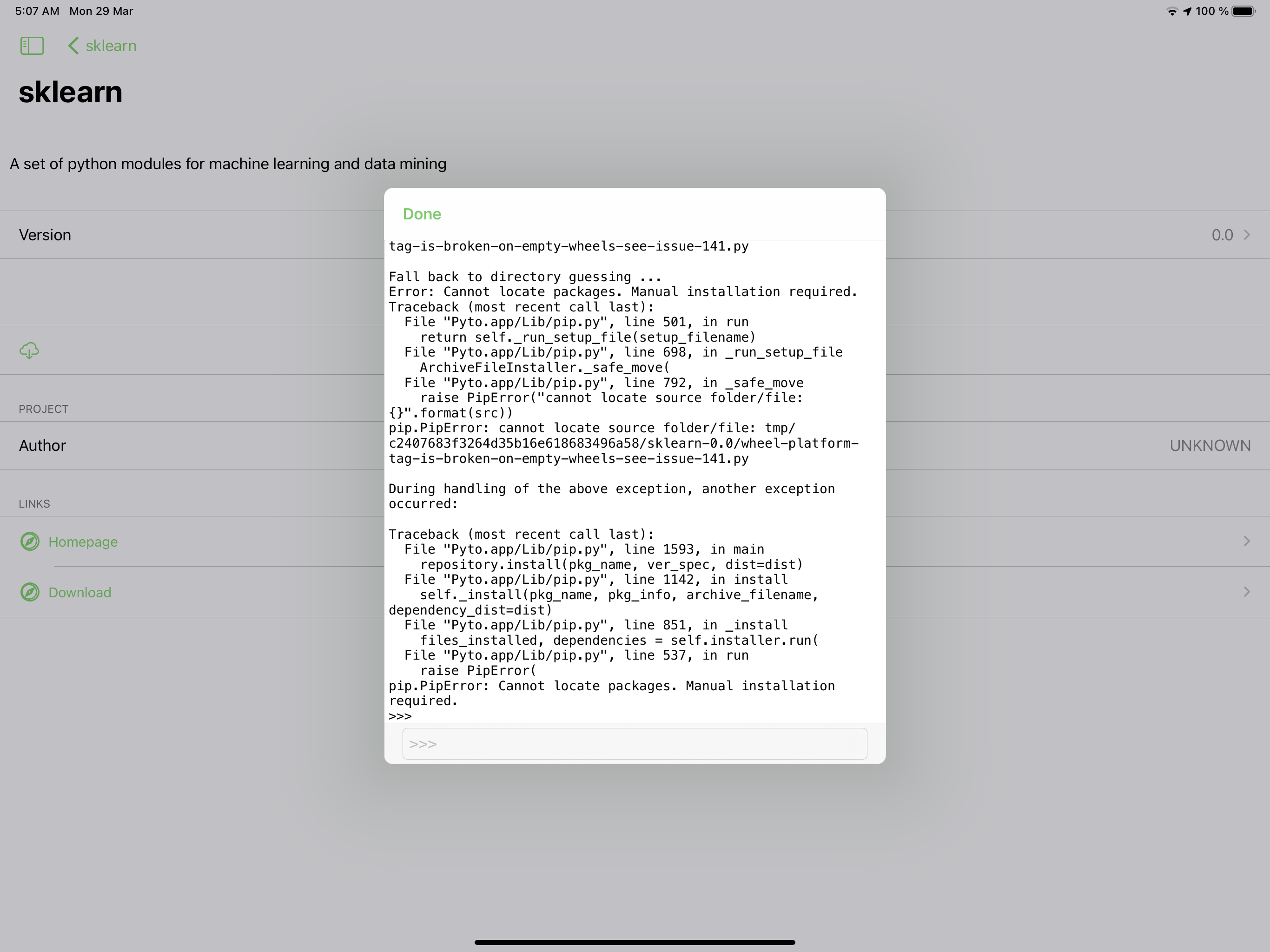Error with sklearn.model_selection.cross_val_score · Issue #69 · thebaselab/codeapp · GitHub