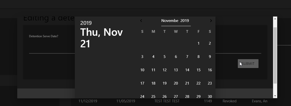 Date Picker inside of a modal · Issue #1329 · ironmansoftware/universal-dashboard · GitHub