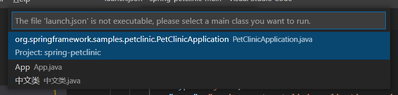 If mainClass not specified, it will find main classes not belonging to current workspace ...
