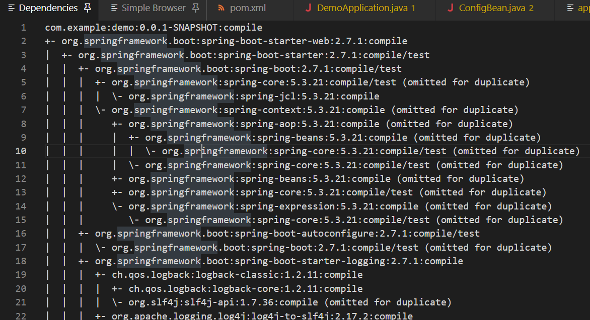 Better support around dependency:tree report · Issue #845 · microsoft ...