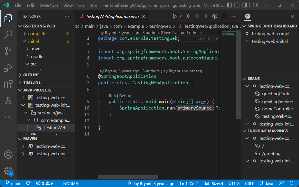 Extension Not Activated When I Open A Spring Guide Repo · Issue 680 · Microsoftvscode Java