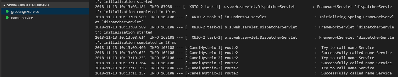 Classnotfoundexception During Startup Of Application Using Dashboard Although It Is Working When