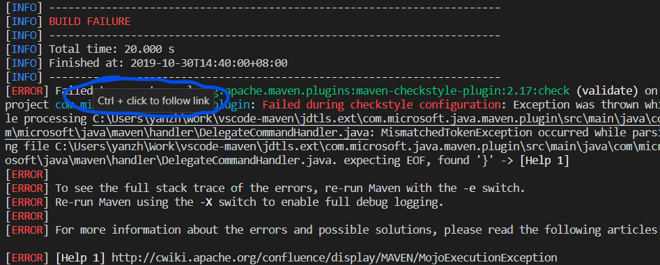 Show errors in "Problems" tab · Issue #419 · microsoft/vscode-maven · GitHub