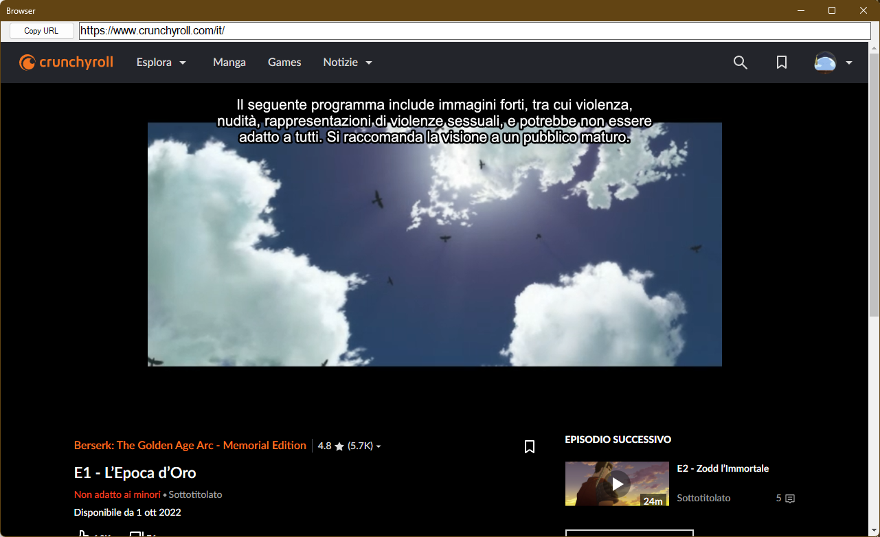 [U8]-freezing and nothing found · Issue #575 · hama3254/Crunchyroll ...