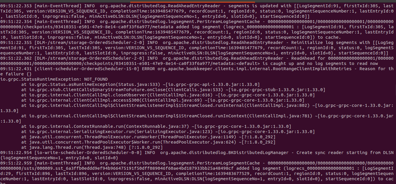 Pulsar does not run after the first time - standalone mode · Issue #13294 · apache/pulsar · GitHub