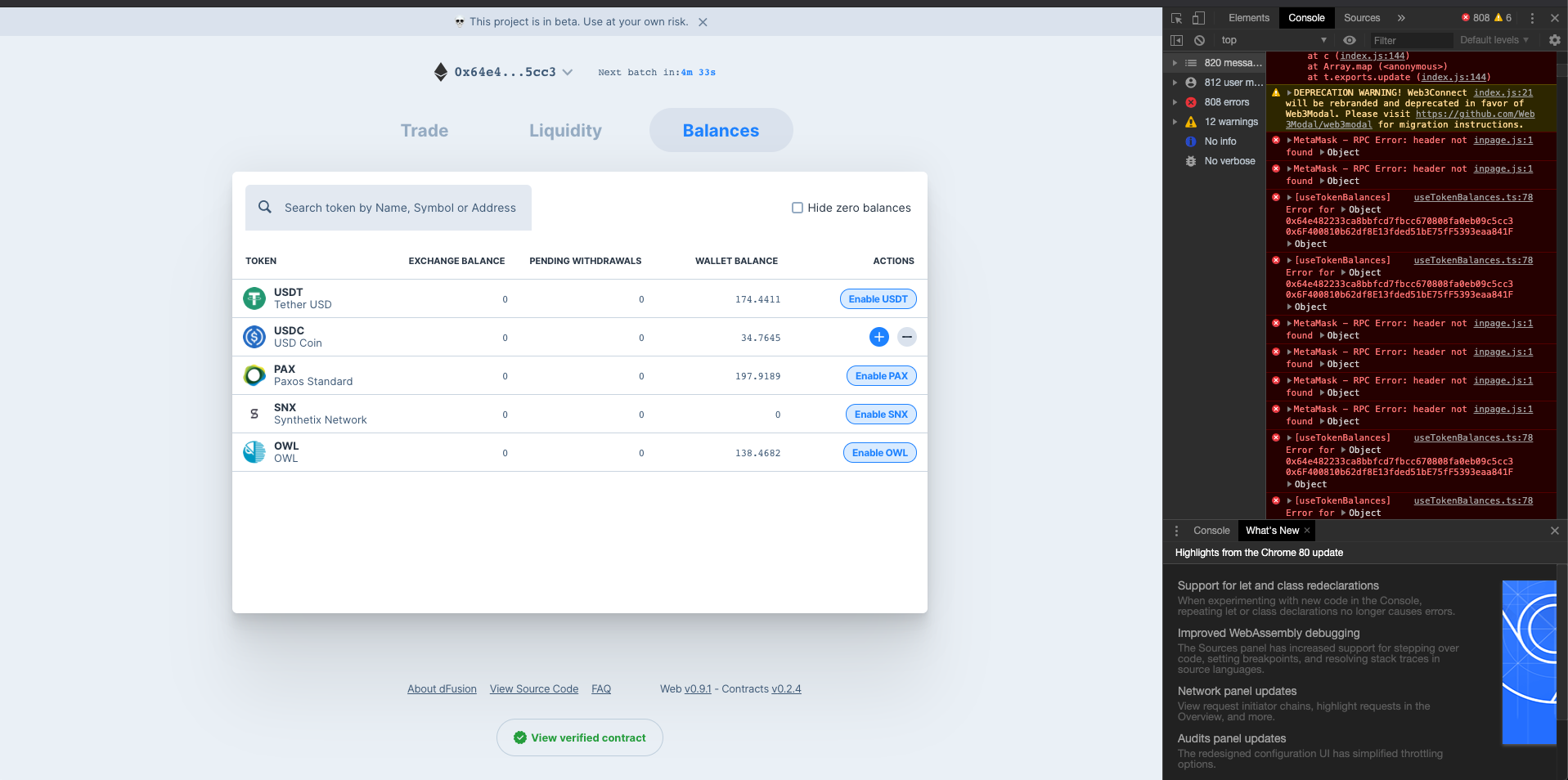 Issue with disappearing tokens · Issue #749 · gnosis/gp-v1-ui · GitHub