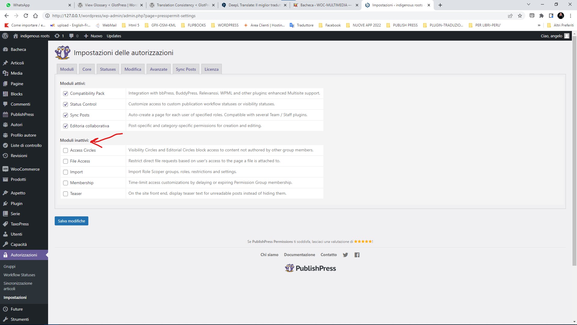 Pro: Permissions Pro language files are not applied · Issue #775 · publishpress/PublishPress ...