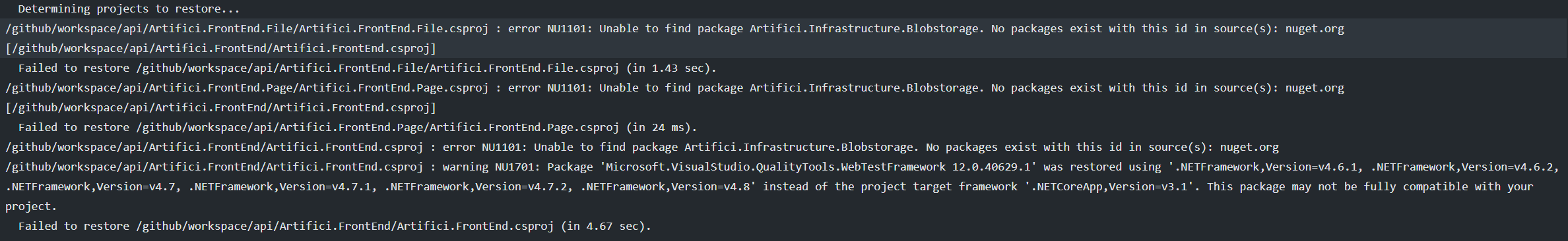 Add Custom Nuget Source · Issue 493 · Azurestatic Web Apps · Github