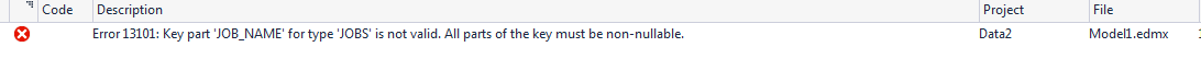 EF Tools Update Model issue when provider reports nullable keys SEEMS NOT SOLVED in 6.2 · Issue ...