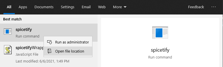 spicetify wont start · Issue #646 · spicetify/cli · GitHub