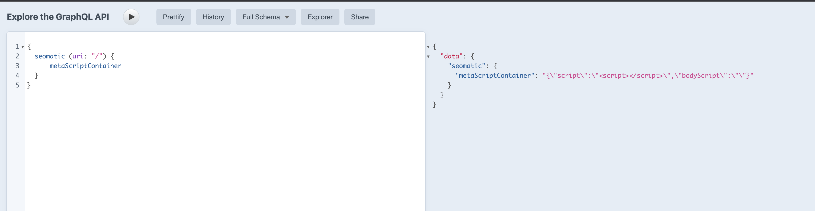 Fetching tracking scrips data with GraphQL · Issue #1033 · nystudio107/craft-seomatic · GitHub