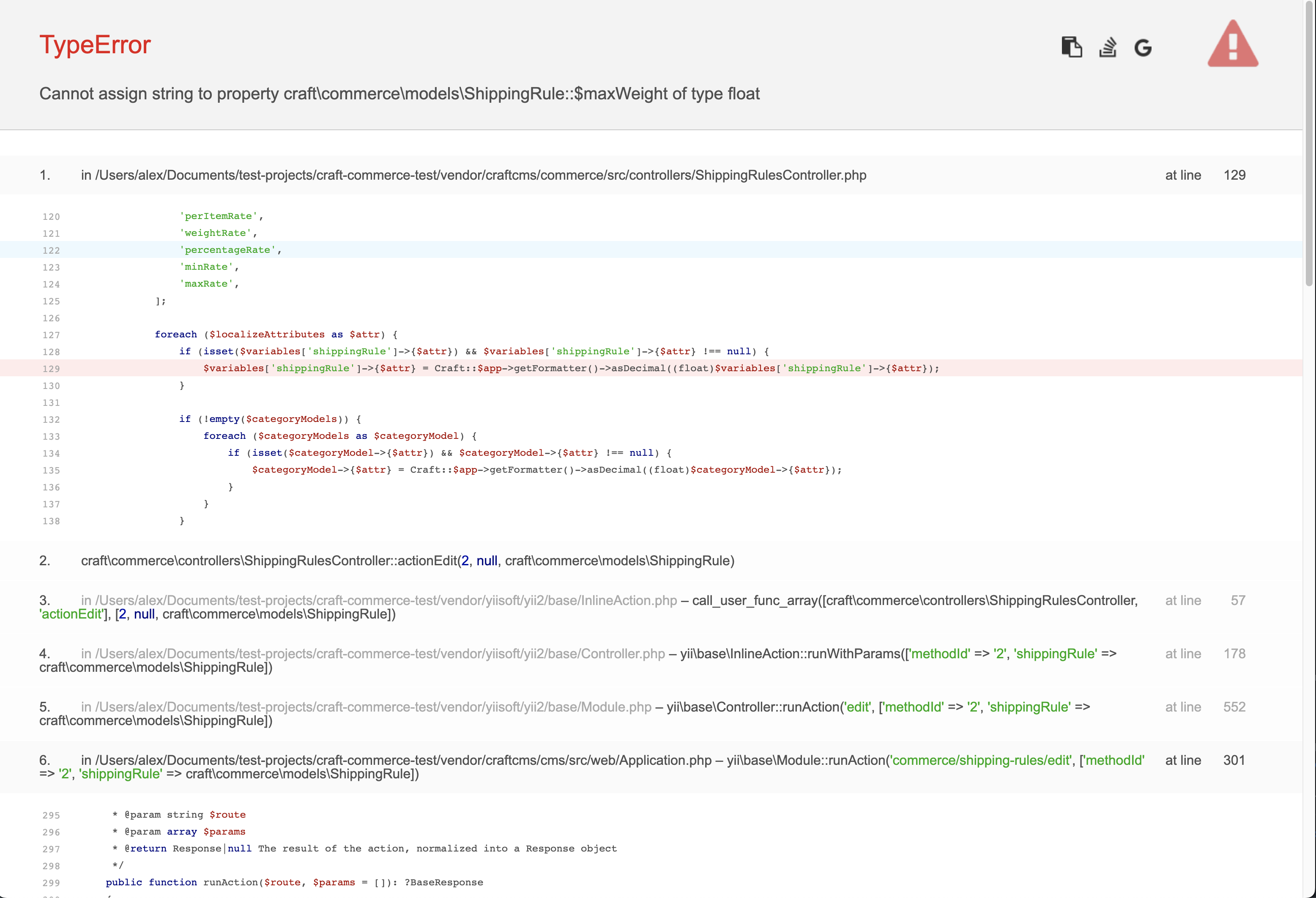 [4.x]: Error while creating a new Shipping rule with particular parameters · Issue #2824 ...