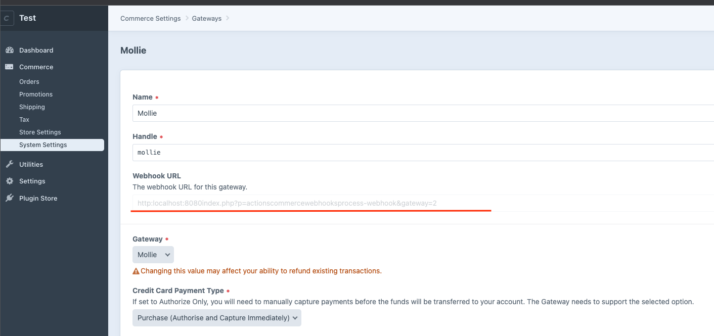 Slashes stripped from webhook URL · Issue #3299 · craftcms/commerce · GitHub