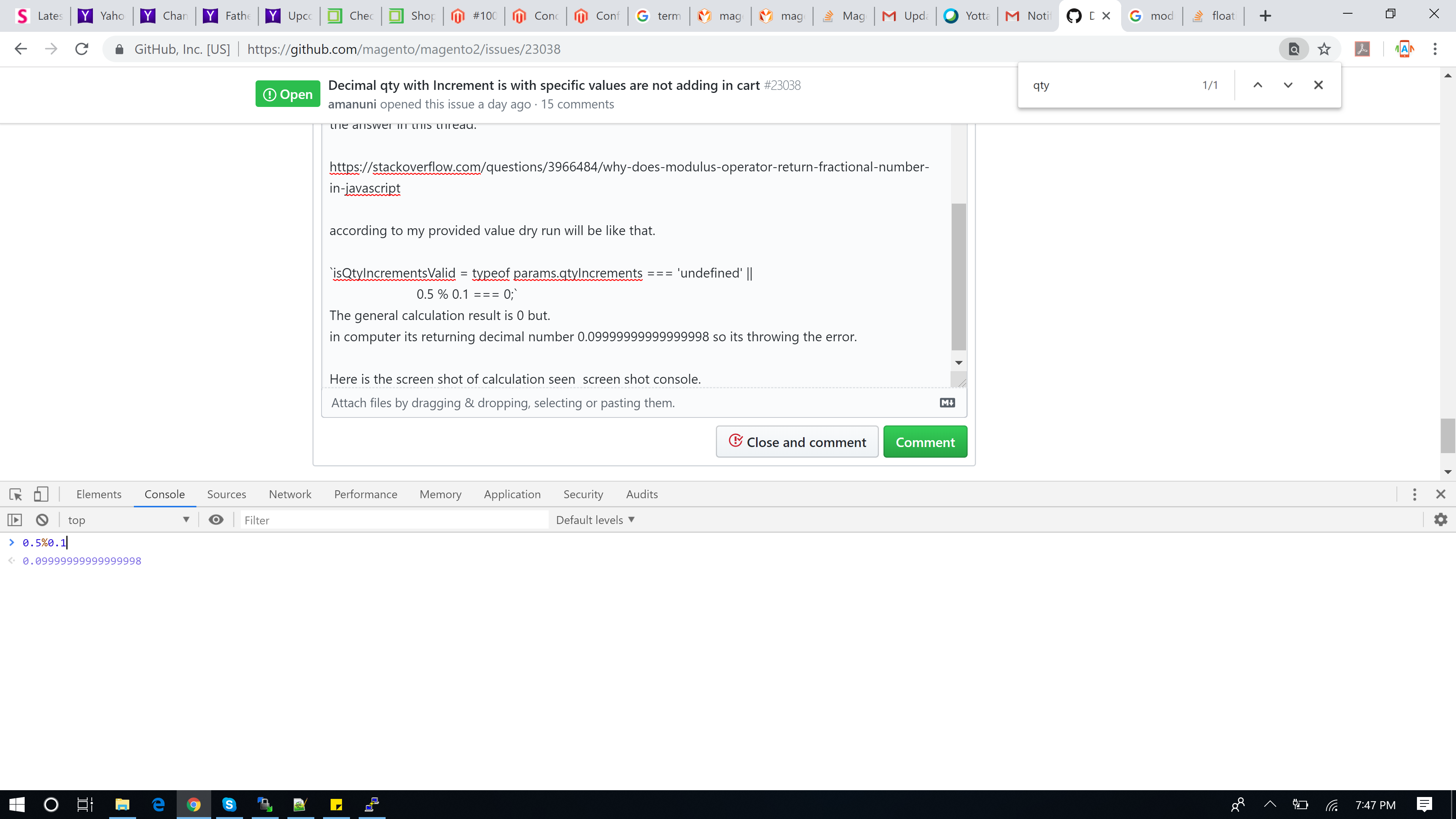 Decimal qty with Increment is with specific values are not adding in cart · Issue #23038 ...