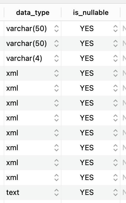 XMLType not rendering with Microsoft SQL Server driver · Issue #2579 · TablePlus/TablePlus · GitHub