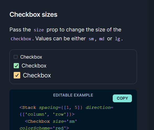 Fix Checkbox Doc Example On Mobile Layout by bryanguillen · Pull Request #169 · chakra-ui/chakra ...