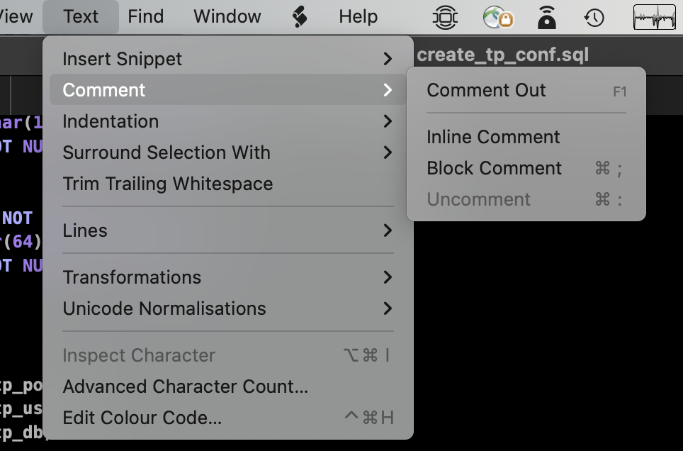 Improve Comment Out / Uncomment · Issue #1459 · coteditor/CotEditor · GitHub