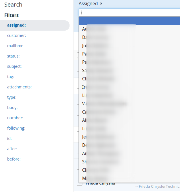 Sorting User List When Assigning And In User Table · Issue 427 · Freescout Help Desk