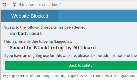 Whitelist regex blacklists hosts instead of whitelisting · Issue #3705 · pi-hole/pi-hole · GitHub