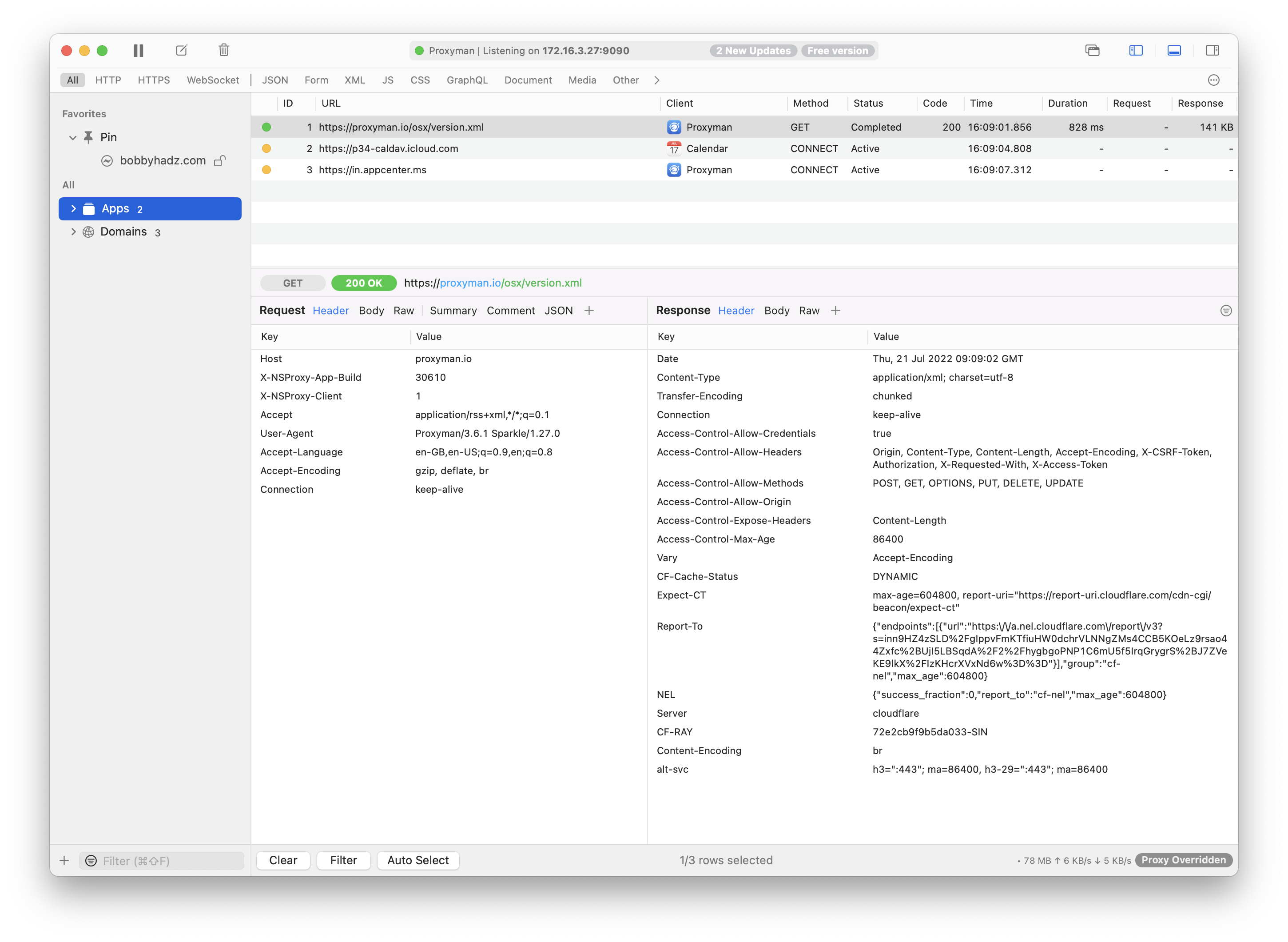 Better Ui For The Header Query Tab · Issue 45 · Proxymanapp Proxyman Windows Linux · Github