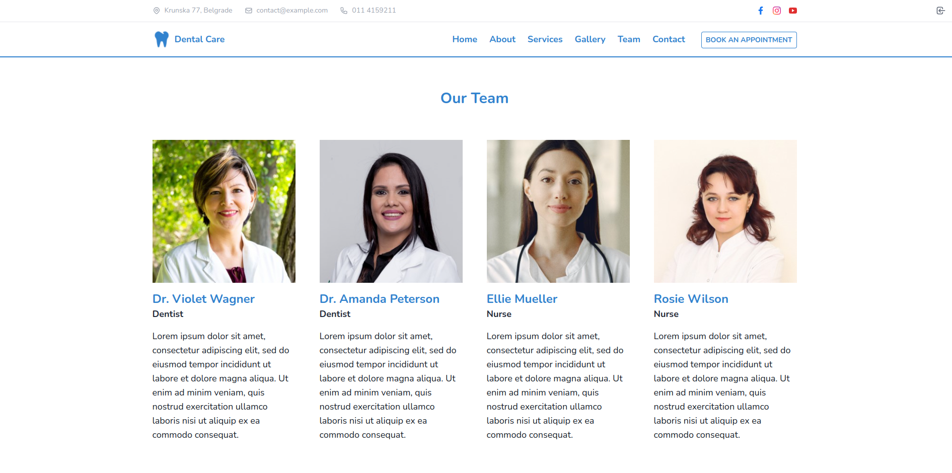 GitHub - vojislavd/dental-clinic: Template for dental clinic created ... GitHub - vojislavd/dental-clinic: Template for dental clinic created ...