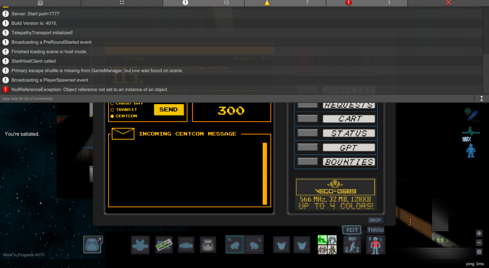 Glass Crate will bug out Cargo Shuttle · Issue #3098 · unitystation/unitystation · GitHub