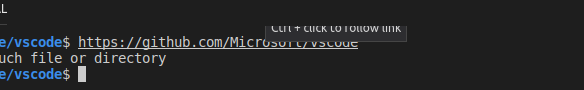Link tooltip in terminal is cut off when in first line · Issue #48891 · microsoft/vscode · GitHub