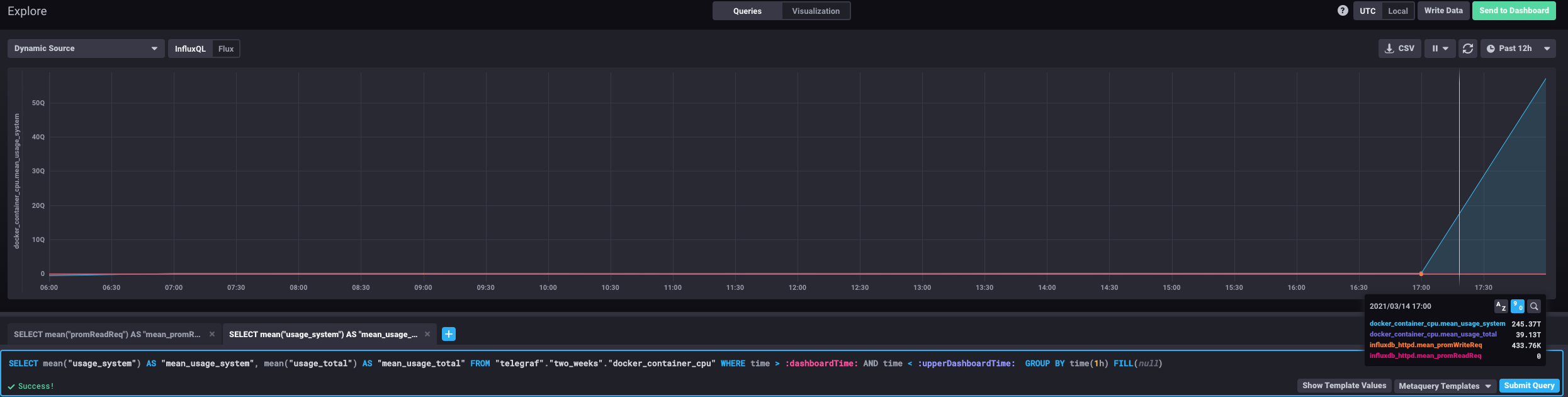 data explorer: misleading query status when multiple tabs are used · Issue #5738 · influxdata ...