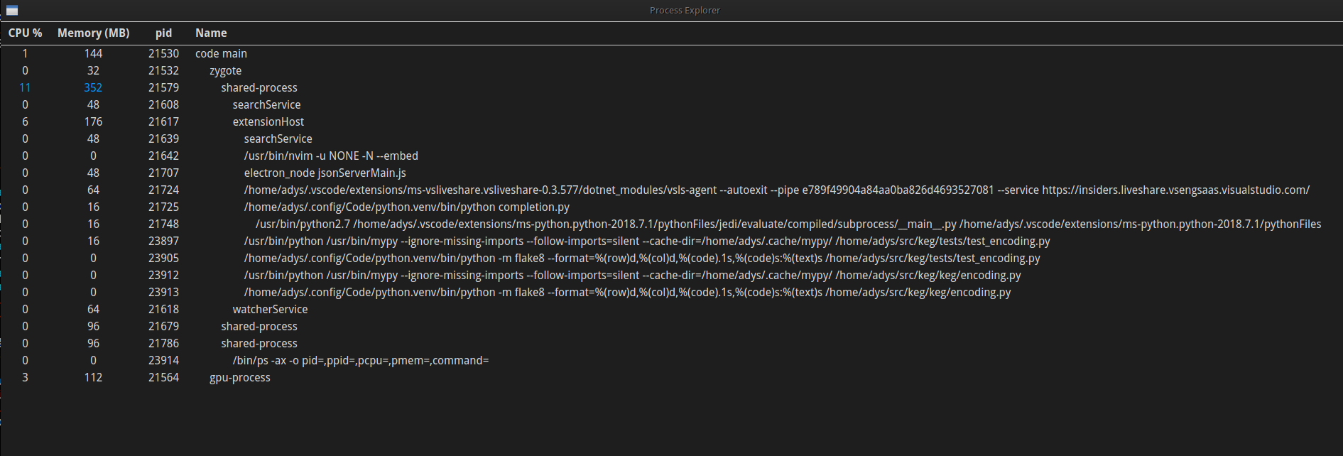 Linters are run every time entering/exiting insert mode · Issue #2990 · VSCodeVim/Vim · GitHub