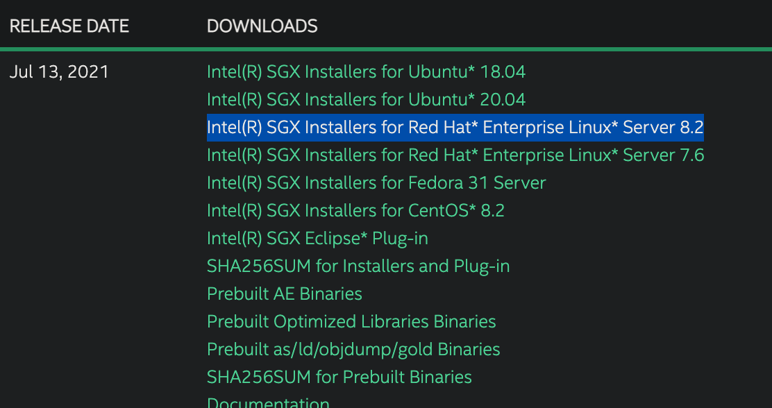 All SGX download links appear to be broken... · Issue #741 · intel/linux-sgx · GitHub