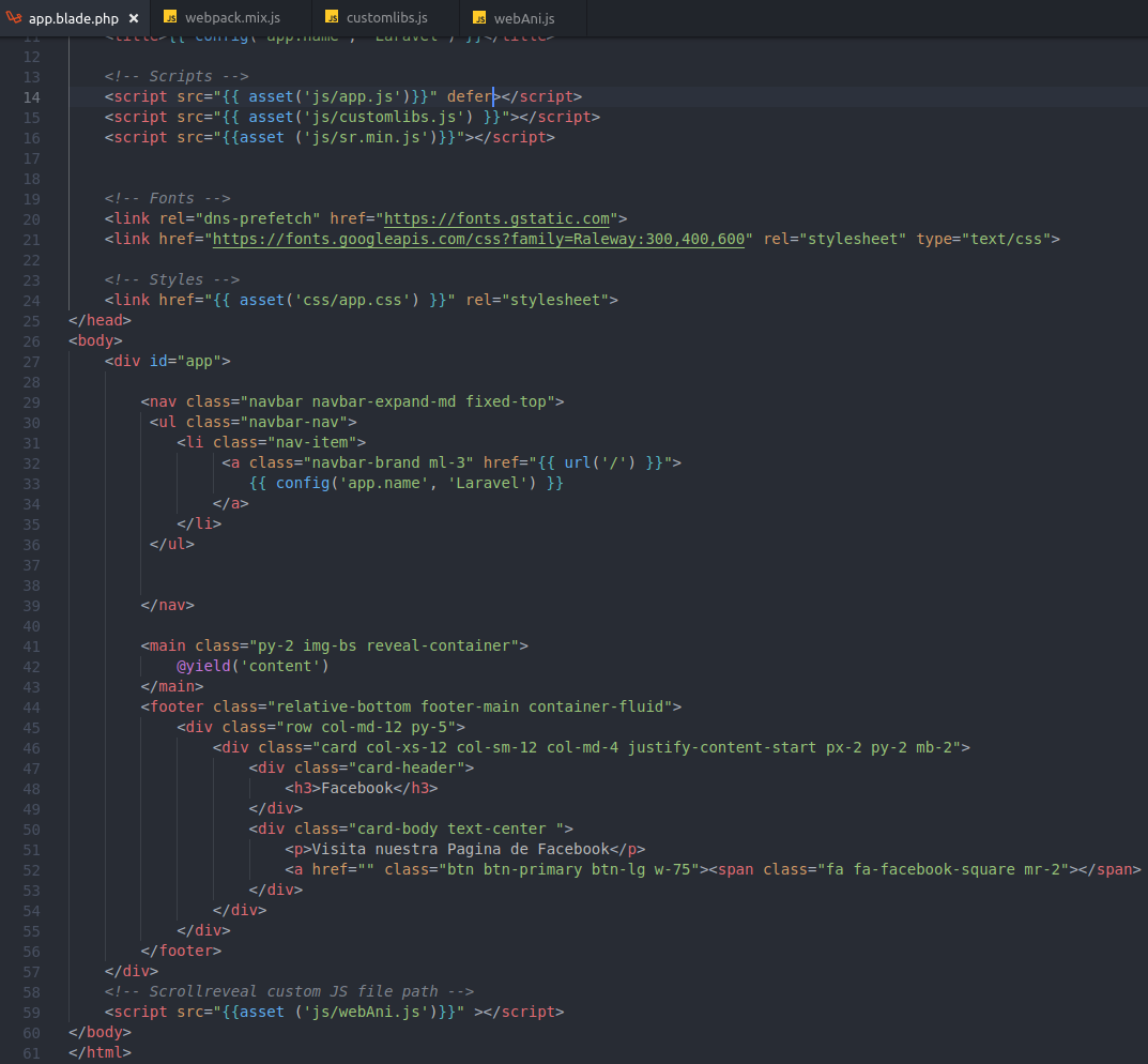 Using ScrollReveal with Laravel? · Issue #447 · jlmakes/scrollreveal · GitHub