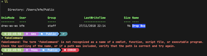 Exit segment no longer working? · JanDeDobbeleer oh-my-posh ...