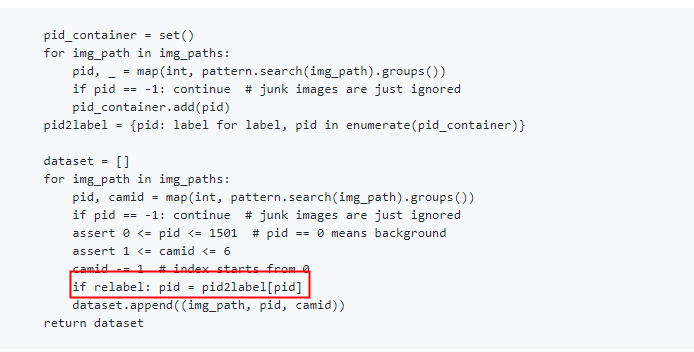 pid2label · Issue #67 · michuanhaohao/reid-strong-baseline · GitHub