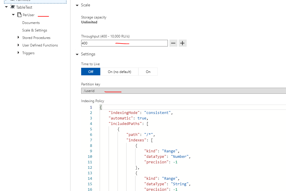 Partitionkey Extracted From Document Doesnt Match The One Specified In