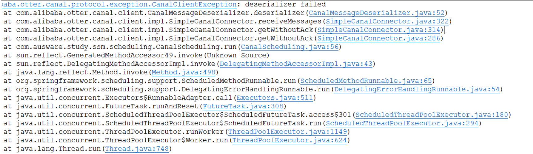 这个怎么解决啊 · Issue #1210 · alibaba/canal · GitHub