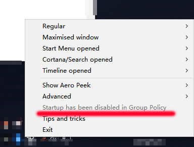 Startup has been disabled in group policy · Issue #247 · TranslucentTB/TranslucentTB · GitHub
