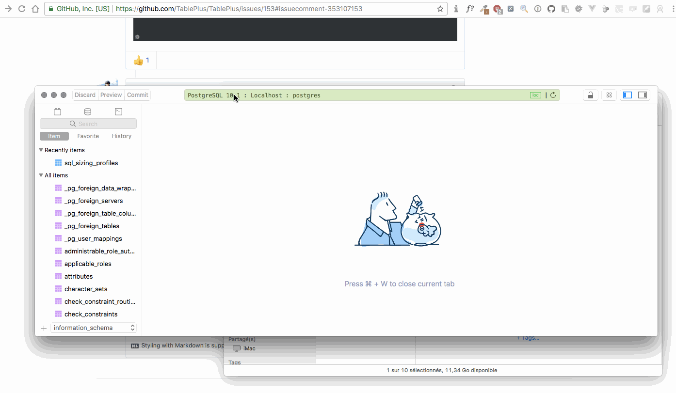 Remember last schema · Issue #153 · TablePlus/TablePlus · GitHub