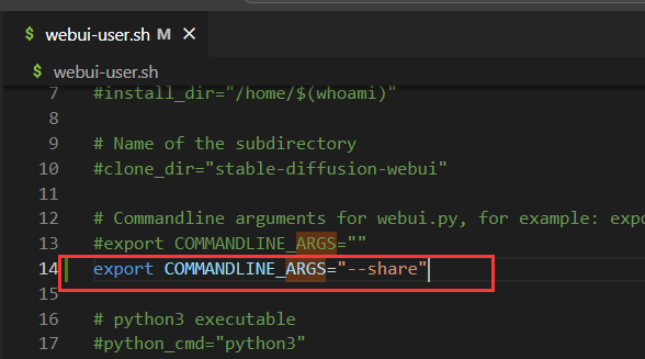 What to do after: To create a public link, set `share=True` in `launch ...