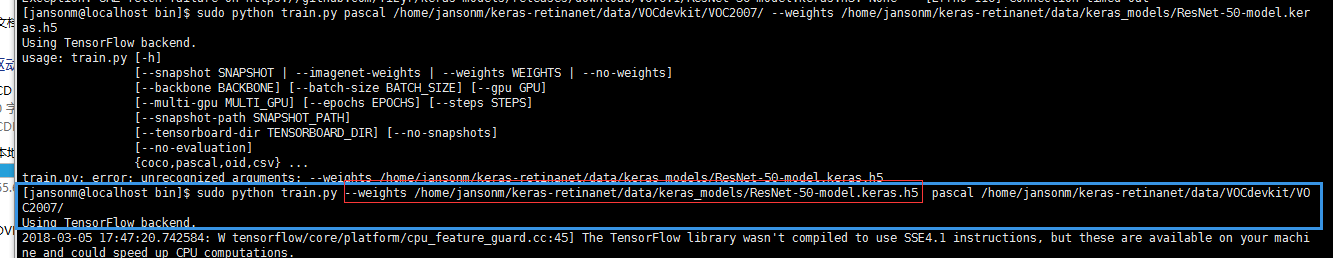 after setup, train the voc2007 data, but can't download the ResNet-50-model.keras.h5 · Issue ...