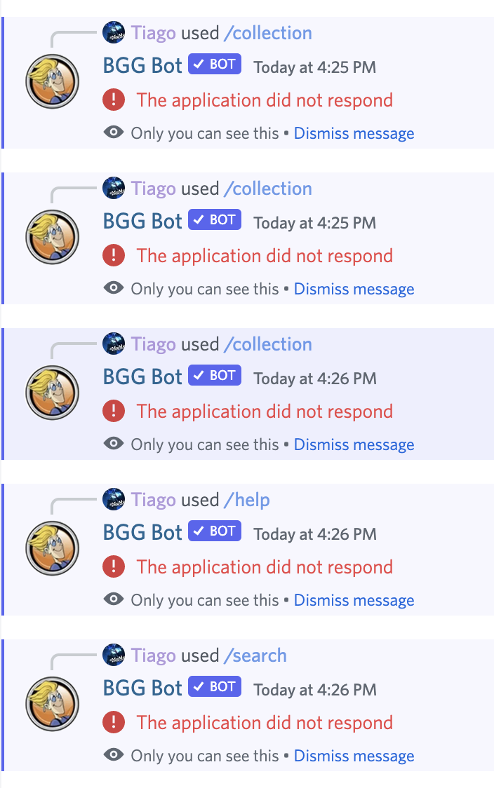 Update With Slash Commands Not Working · Issue 68 · Jesmasterdiscord Bgg Bot · Github