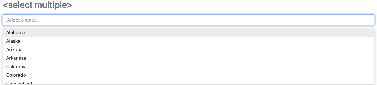 Select Multiple: Selecting a choice should also remove search term · Issue #348 · orchidjs/tom ...