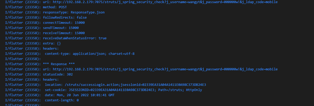 用原生请求好使,用dios请求就会被登录拦截 · Issue #1507 · cfug/dio · GitHub