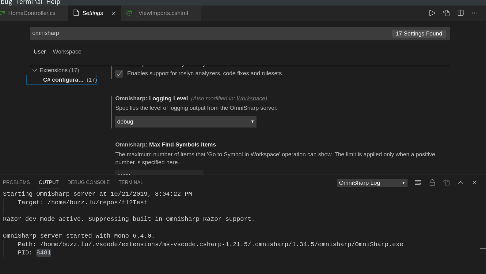 Jump to define(F12) failed on Funtoo · Issue #3363 · dotnet/vscode-csharp · GitHub