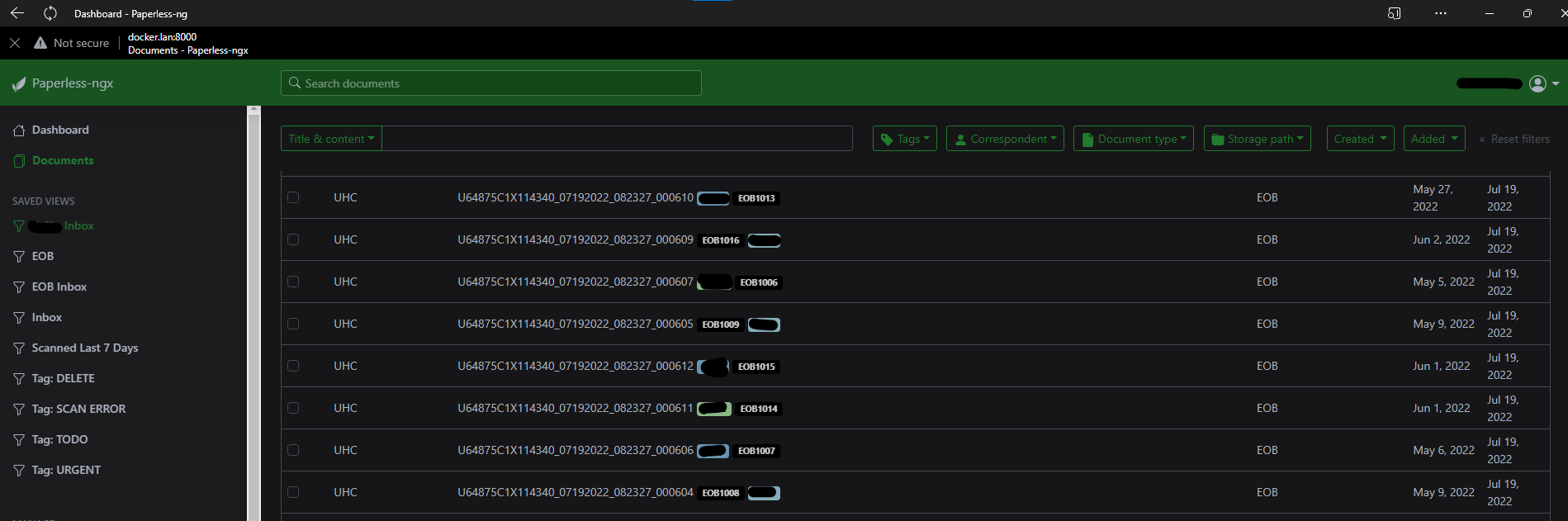 [BUG] Pagination loses filters · Issue #1389 · paperless-ngx/paperless ...