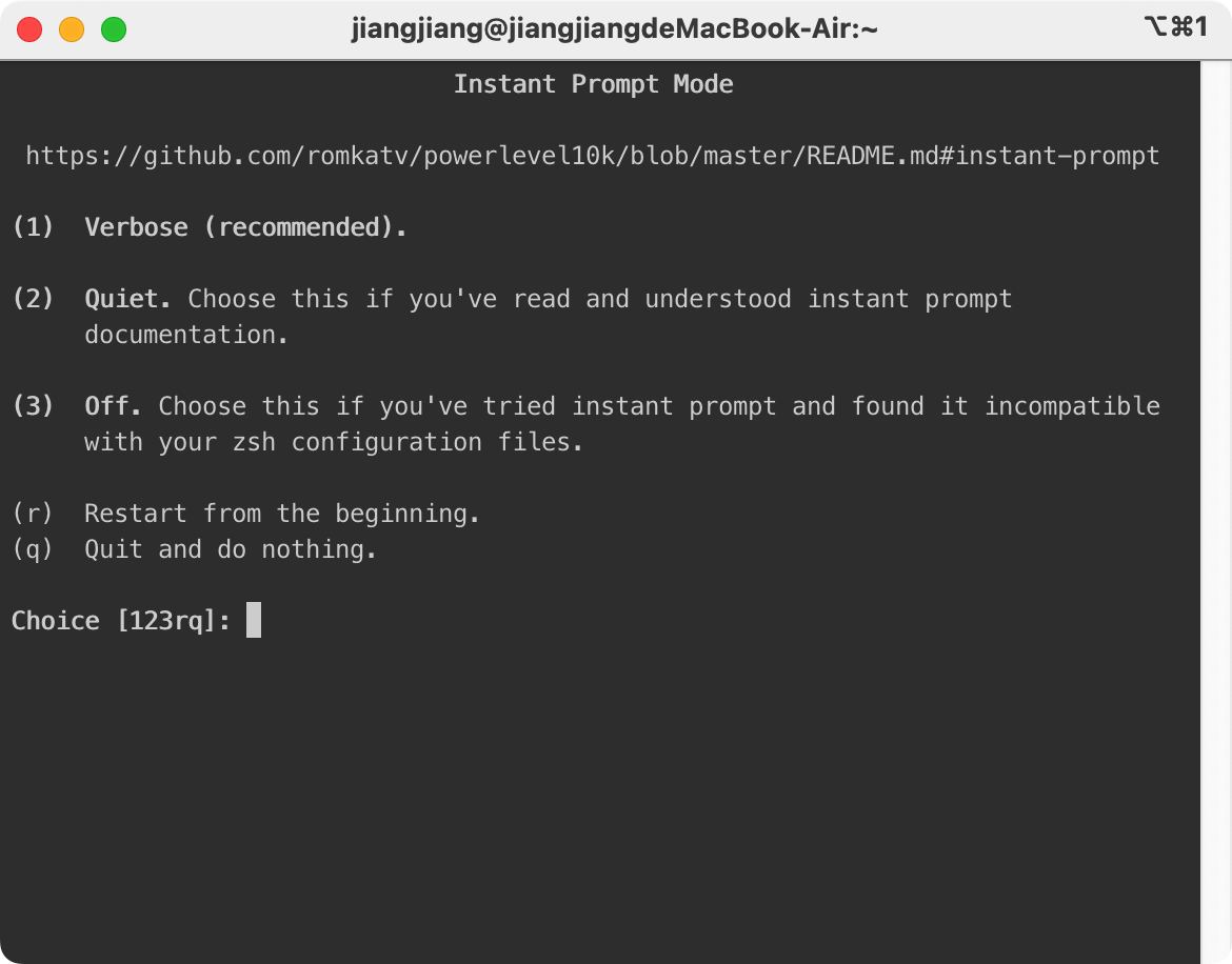 Configuration wizard missing · Issue #1840 · romkatv/powerlevel10k · GitHub