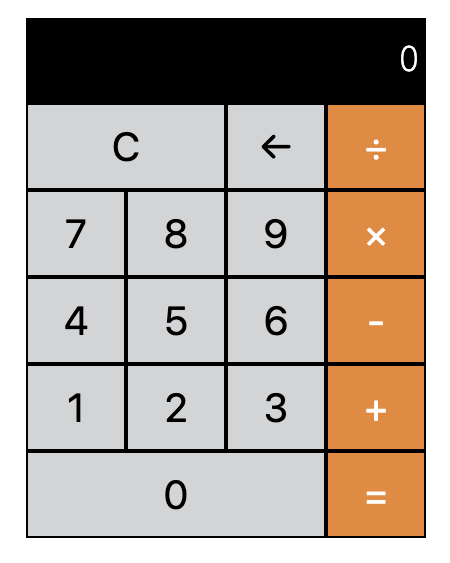 GitHub - cbegne/js-calculator: Simplified rebuild of the calculator on ...