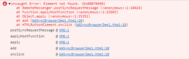 Problems When Accessing Host Object Added With Addhostobjecttoscript · Issue 513 