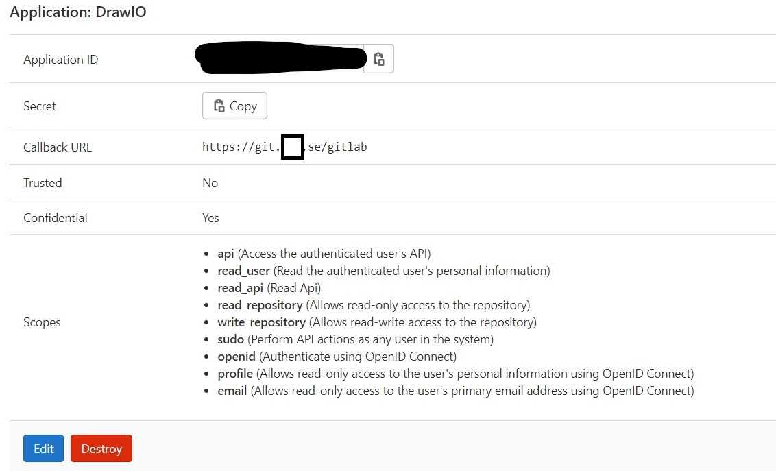 Gitlab repo authorization fails on self-hosted instances · Issue #2192 · jgraph/drawio · GitHub