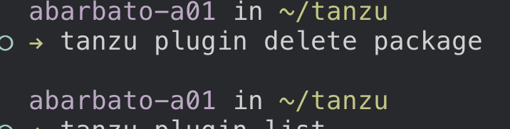 tanzu plugin delete - add output · Issue #1290 · vmware-tanzu/tanzu-framework · GitHub