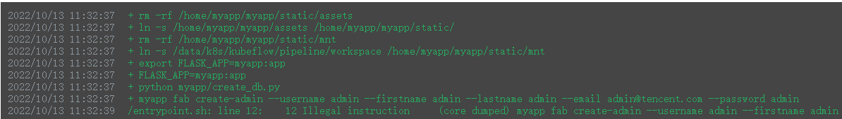 myapp fab create-admin报错 · Issue #105 · tencentmusic/cube-studio · GitHub